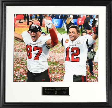 Tom Brady And Rob Gronkowski Superbowl Lv Celebration Millionaire Gallery