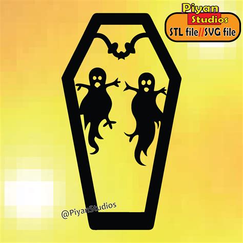 Stl File Coffin Decor Svg Stl File ⚰️ Svg・3d Printing Model To