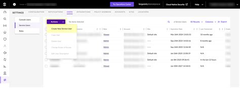 Configure Security Risk For The Cloud Identity Engine