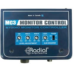SE Systems Radial MC Passive Monitor Controller Dual Output Sub Control W Headphone