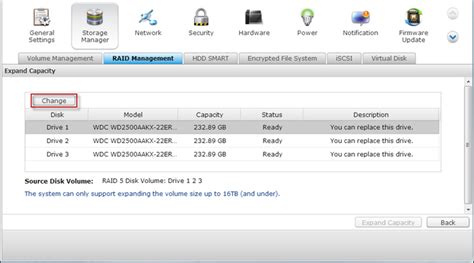 How Can I Expand The RAID By Replacing The Disks With Larger Capacity Drives Legacy