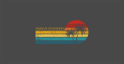 Uncle Kracker Sunset Retro Uncle Kracker T Shirt Teepublic