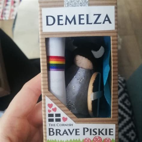 Cornish Piskie Merryn Wooden Doll Piskie Figurine Pixie Piskie Peg