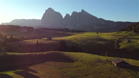 Seiser Alm Alpe Di Siusi Valley At Summer In Italian Dolomites South