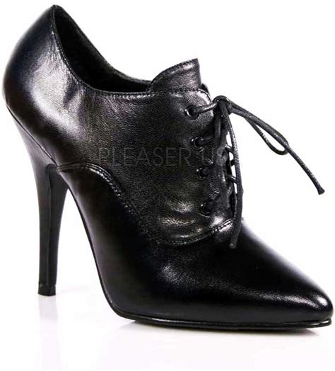 Sexy Oxford Lace Pointed Toe Stiletto Ankle Bootie High Heels Shoes