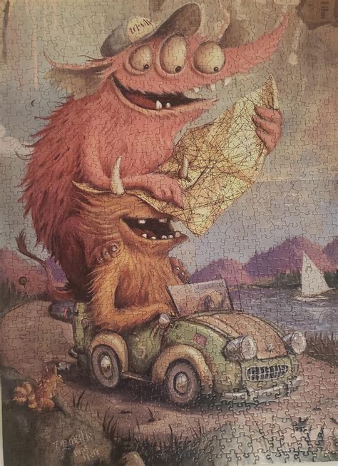 Entry Heye Zozoville 1000 Pcs Rjigsawpuzzles