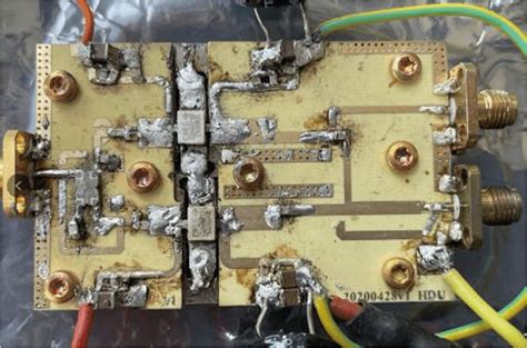 Photograph Of The Fabricated Circuit Download Scientific Diagram