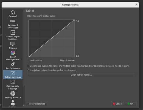 Maximum Brush Speed General Questions Krita Artists