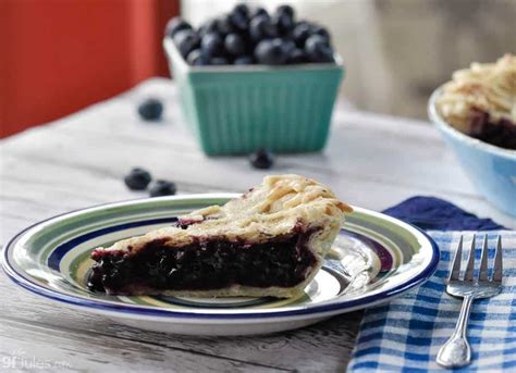 Gluten Free Blueberry Pie Recipe And Delectable Homemade Crust Gfjules