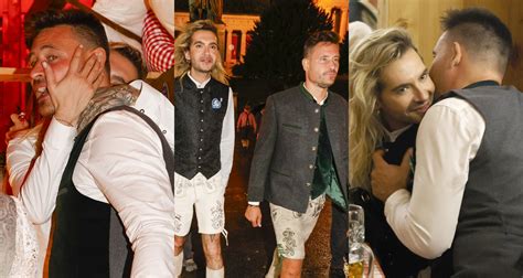 Bill Kaulitz Packs On The Pda With Youtuber Marc Eggers After