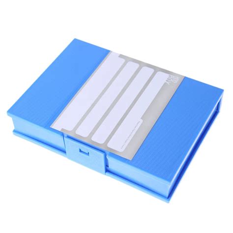 Blue 3 5inch HDD Hard Disk Drive Protection Storage Box Case Enclosure For 3 5 SATA Or IDE HDD