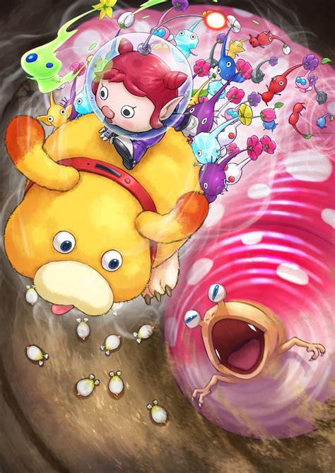Red Pikmin Blue Pikmin Yellow Pikmin Purple Pikmin White Pikmin