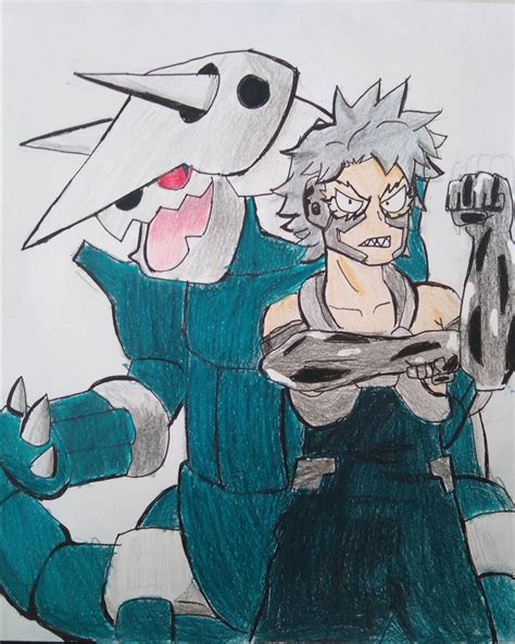 Mha X Pokemon Tetsutetsu And Aggron By Gioelecusin On Deviantart