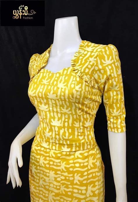 ပါတိတ်ချုပ်ပုံလေးများ💖 မြန်မာဝတ်စုံဖက်ရှင်ဒီဇိုင်းများ Facebook