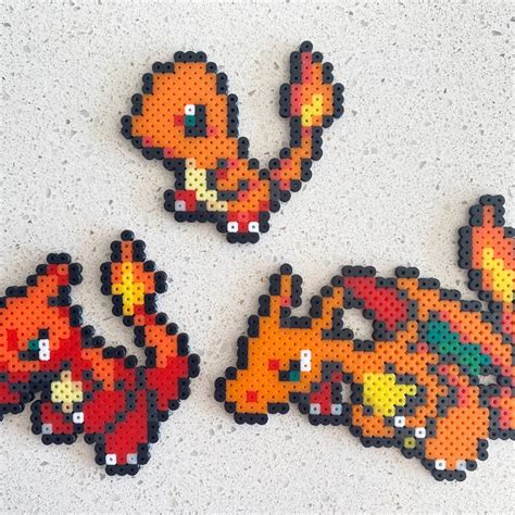 Perler Beads Charizard Etsy