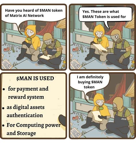 man coins are used by the matrixainetwork for reward systems payment