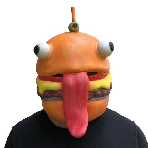 Game Battle Royale Beef Boss Mask Cosplay Easter Durr Burger Adult