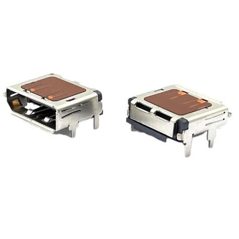 0 5amp Displayport Mini Usb Solder Connector 90 Degree Smt Dip For Pcb