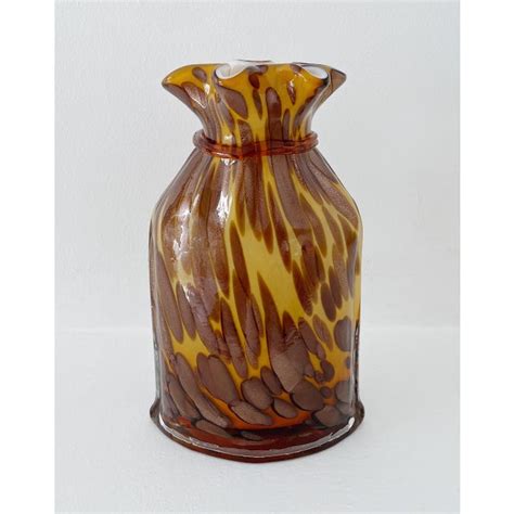 Vintage Murano Glass Decorative Vase Chairish