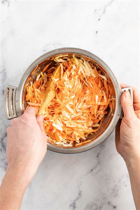 Crispy Parsnip Carrot Fritters The Natural Nurturer