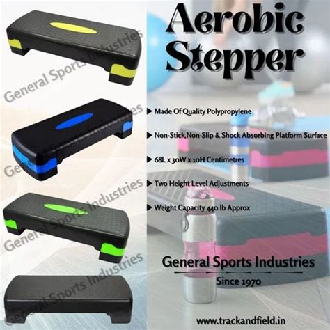 Gym Aerobic Stepper Aerobic Stepper at piece एरबक वययम उपकरण in Meerut ID