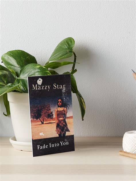 Mazzy Star Fade Into You Alternative Concert Poster Art Board Print