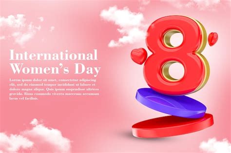 Premium Psd Happy International Womens Day Flyer And Social Media