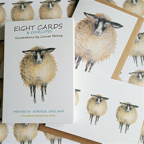 Sheep Drawing Etsy