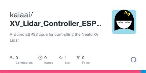 GitHub Kaiaai XV Lidar Controller ESP Arduino ESP Code For Controlling The Neato XV Lidar