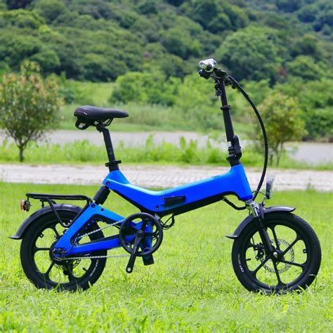 Mini E Bike Foldable Inch V W Electric City Bike Small Foldable Electric Bicycle