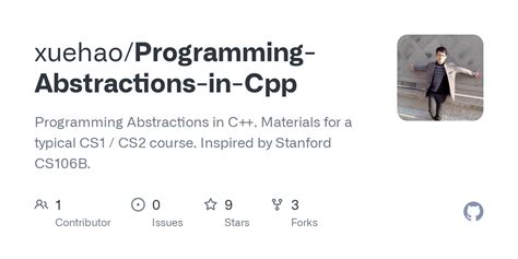 github xuehao programming abstractions in cpp programming