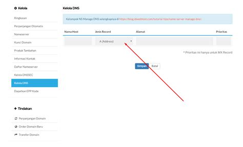 setting subdomain ke blogger