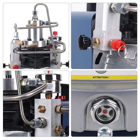 CREWORKS Electric PCP Air Compressor Pump 4500 PSI 30 MPa 300 BAR Pressure Customized