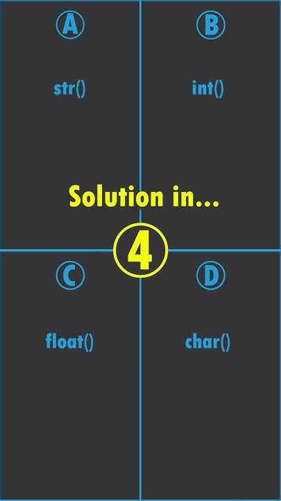 Quick Python Quiz Converting String To Integer Python Pythoncode Pythonquiz Datascience