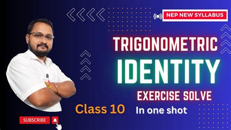 Trigonometric Identities Class 10 L Trigonometric Identities Class 10