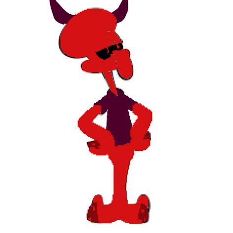 Evil Squidward Png By Jaxsongamer16 On Deviantart