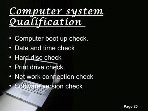 Computer System Validation Ppt Operating Systems Computer Software And Applications