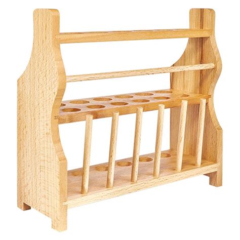 Reagenzglasgestelle aus Holz für Gläser bis ca mm Ø für Gläser
