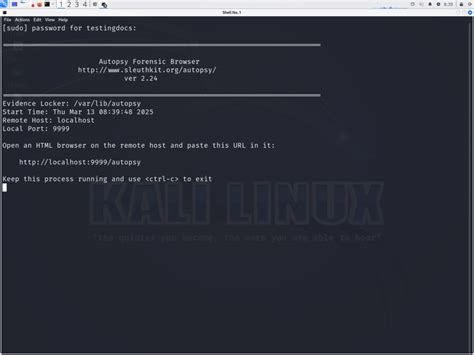 Kali Linux Forensic Tools Testingdocs