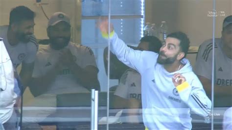 Akash Deep Smacks Pat Cummins For Massive Six Using Virat Kohlis Bat