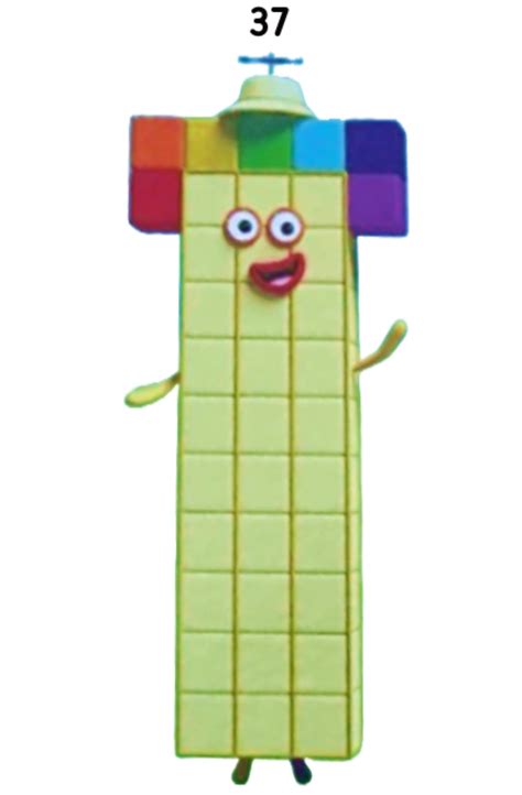 The Official Numberblock 37 By Marcomorenotv On Deviantart