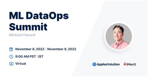 Jay M On Linkedin Imerit Ml Dataops Summit 2022 Techcrunch