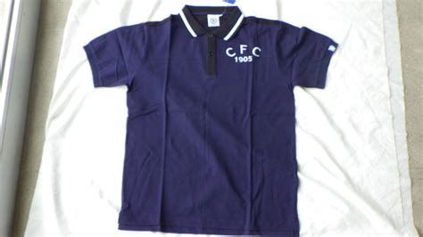 Yahooオークション チェルシーfc ポロシャツ Mサイズ Cfc1905 ネイ