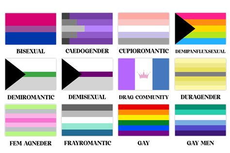 Gender Fluid Pride Flag Decal Waterproof Purple Black Magenta