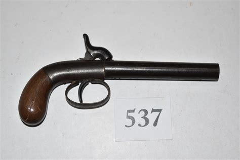 Lot Unmarked Percussion Boot Pistol