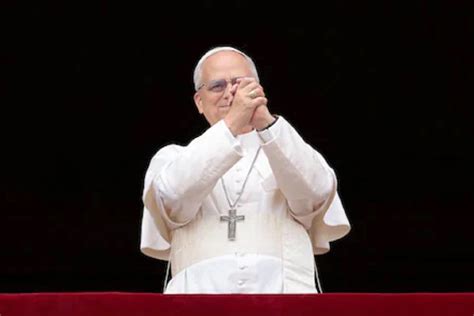Pope Leo Xiv On Indo Pak Ceasefire نئے پوپ لیو Xiv نے ہندوستان اور پاکستان کے درمیان جنگ بندی