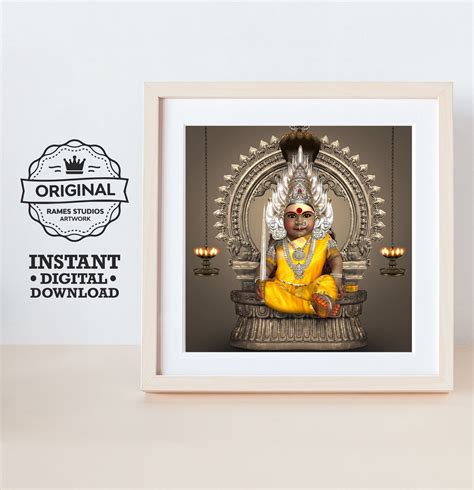 Devi Sri Karumariamman Printable Hindu Deities Print Digital Download Etsy