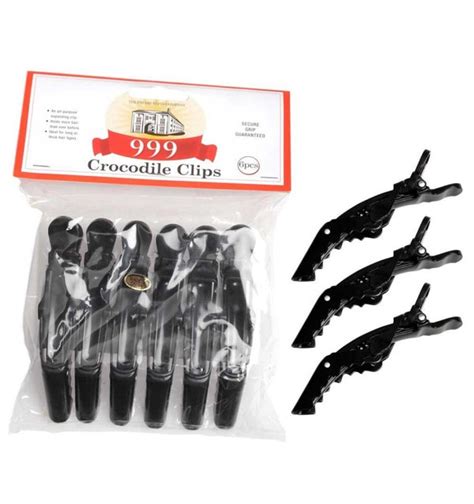 Bob Crocodile Clip 6pk Salon Furniture