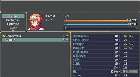 Show Parameters Page 2 Rpg Maker Forums