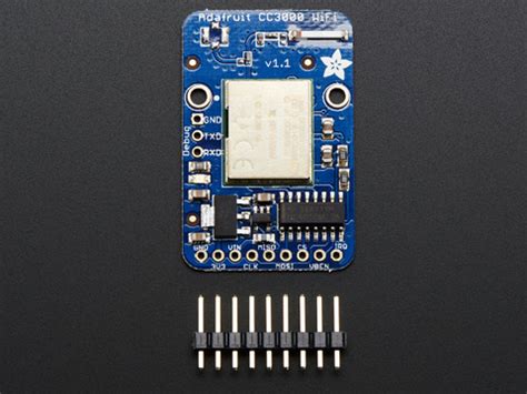 Adafruit HUZZAH CC3000 WiFi Breakout With Onboard Antenna V1 1 ID